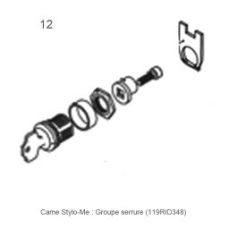 Groupe serrure CAME STYLO-ME Habitat Automatisme