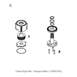 Groupe stator CAME STYLO-ME Habitat Automatisme